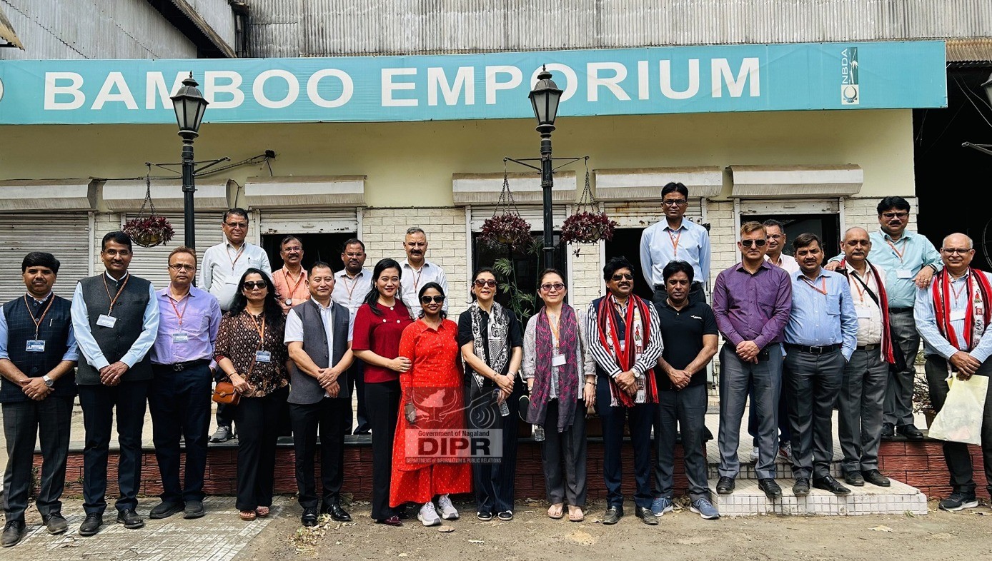 SENIOR IAS OFFICERS VISITS NAGALAND BAMBOO RESOURCE CENTRE | DIPR Nagaland-Department of ...